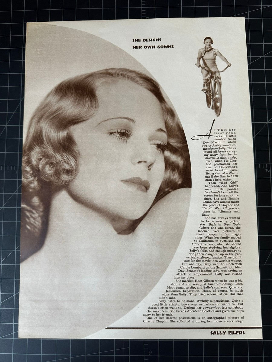 Sally Eilers Sally Eilers IMDb