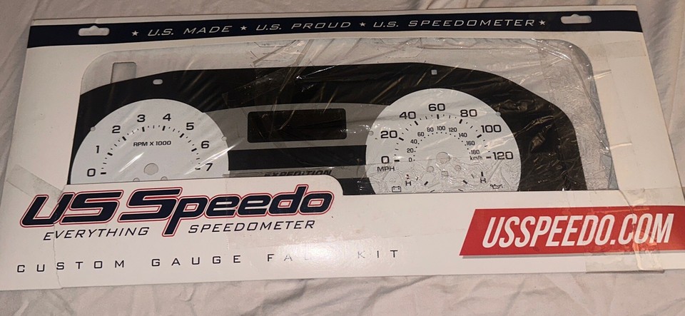 US Speedo Custom Speedometer face Plate For 2004-2008 Ford F-150 XLT ...