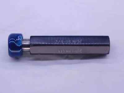 3/4 14 NPSF TAPERED 3 STEP PIPE THREAD PLUG GAGE .75 3/4"-14 NPTF ? | eBay