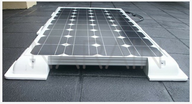 Solar Panel Mounting Brackets & Cable Gland Box Waterproof Roof Entry ...