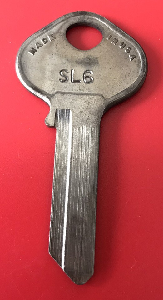 Vintage Curtis Bulldog Logo Key SL6 Lock Locksmith Blank NOS | eBay
