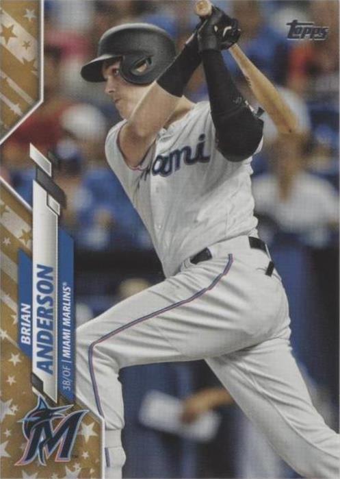 2020 Topps - Brian Anderson #41 Gold Stars for sale online | eBay