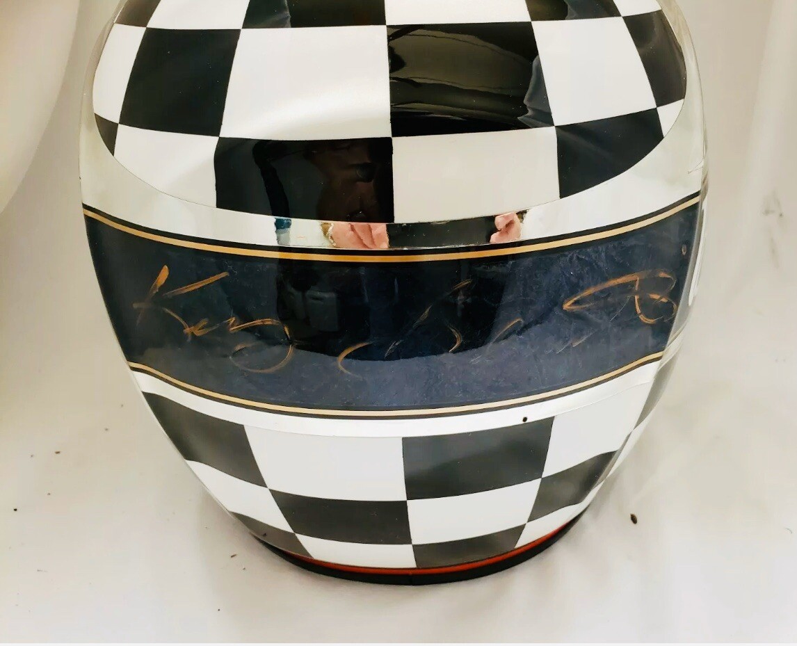 NHRA Kenny Bernstein RACE HELMET Funny Car NITRO Rare DRAG RACING Top ...