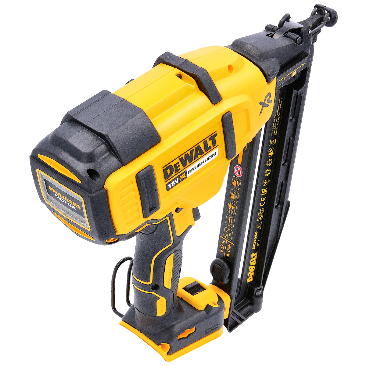 Dewalt DCN660 18V Brushless Second Fix Finish Nailer Gun + 22" Tool ...