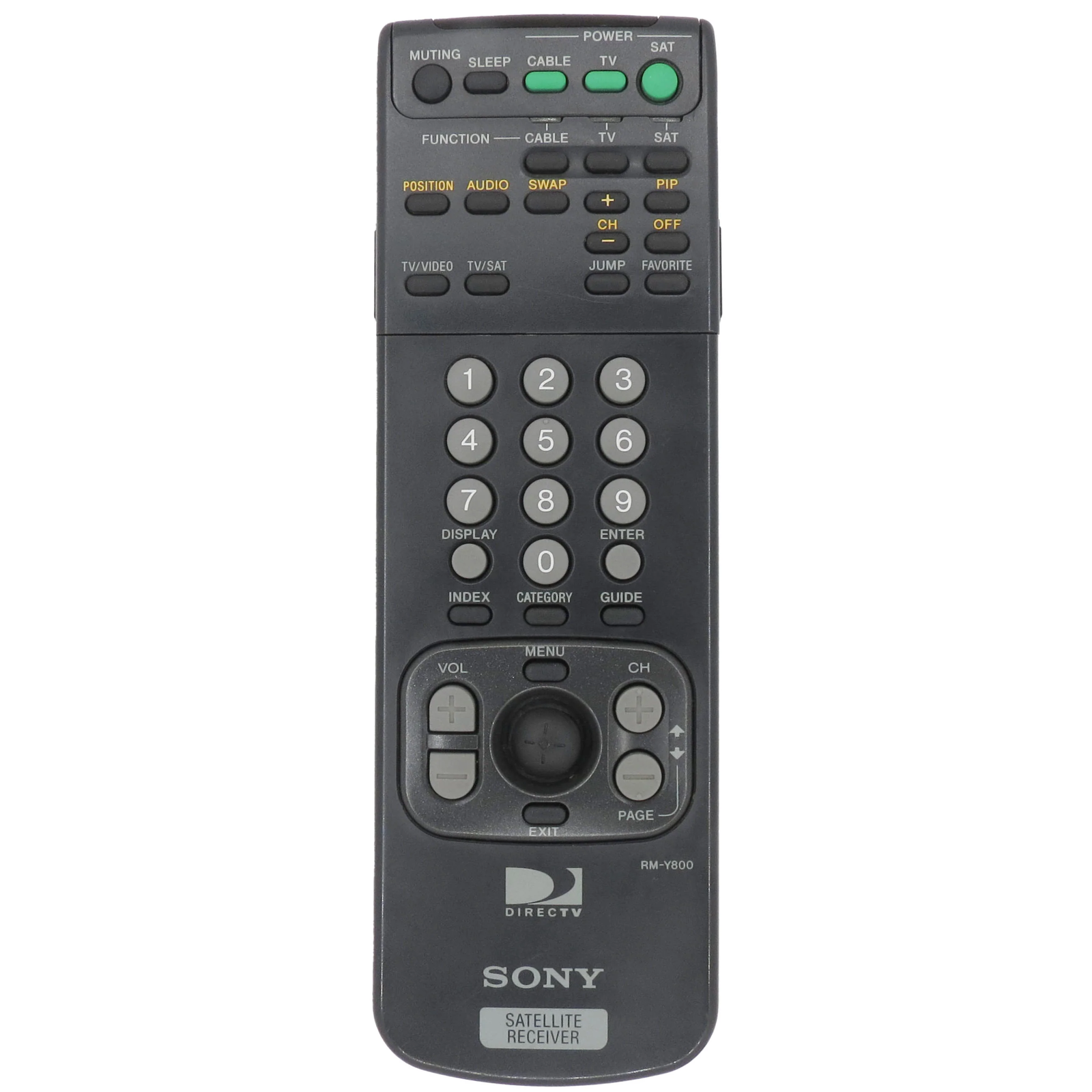Sony RM-Y800 Factory Original DirecTV Receiver Remote For Sony SAT-A50 ...