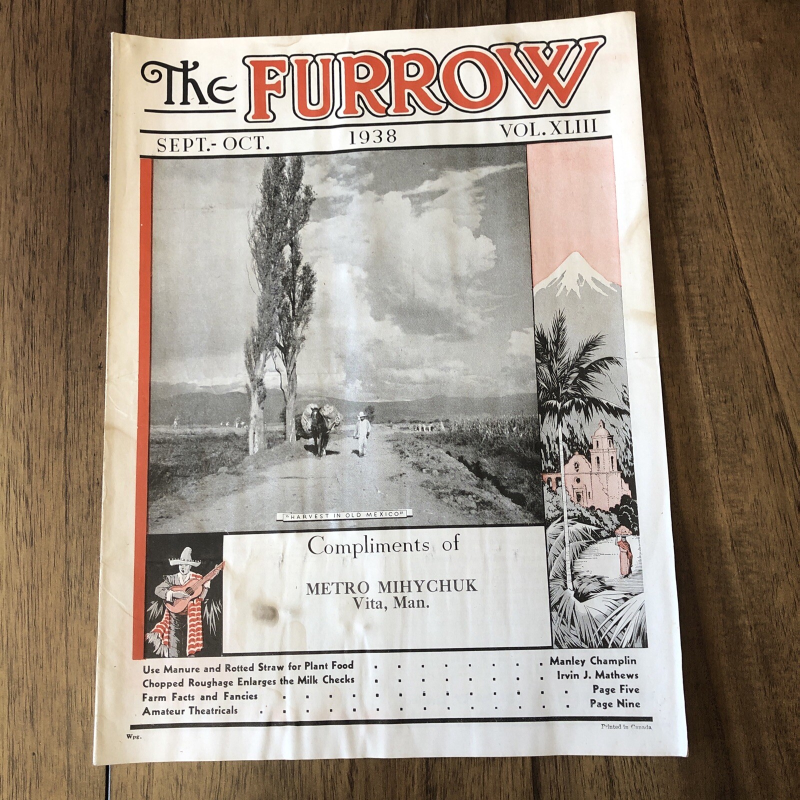Lot Of 2 - 1938 “The Furrow” Magazines - A John Deere Publication | eBay