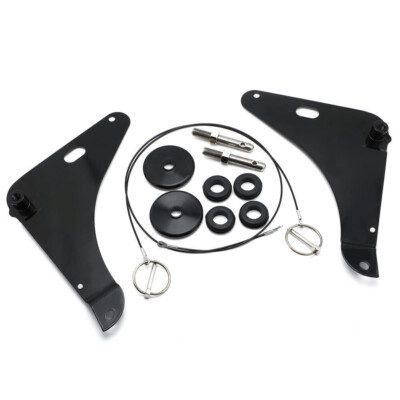 For Challenger 2008-2016 Accessory Stainless 82214260AC Black Hood Pin ...