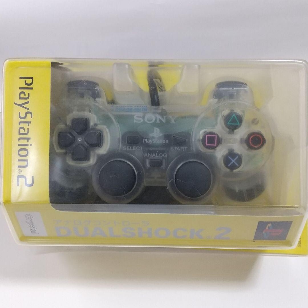[Rare color]SONY DUAL SHOCK 2 CLEAR - PLAYSTATION 2 JAPAN - OPENED ...