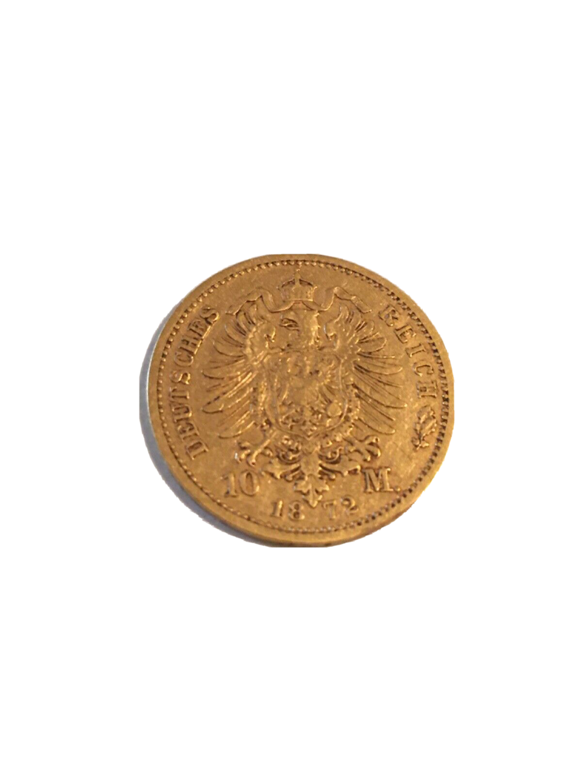 Gold coin Wilhelm Deutscher Kaiser König V. Preussen 10M 1872 | eBay