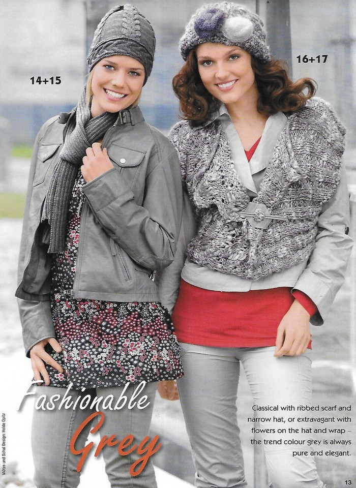 Anna Accessories Magazine Autumn Winter Fashion Projects Hats Scarves ...