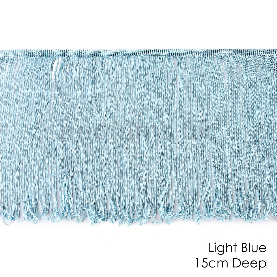 Silky Dress Loop Fringe 15cms Deep Fringing Chainette Trim Curtain,Home ...