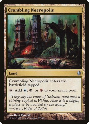 Crumbling Necropolis Commander 2013 Light Play MTG Magic DNA GAMES | eBay