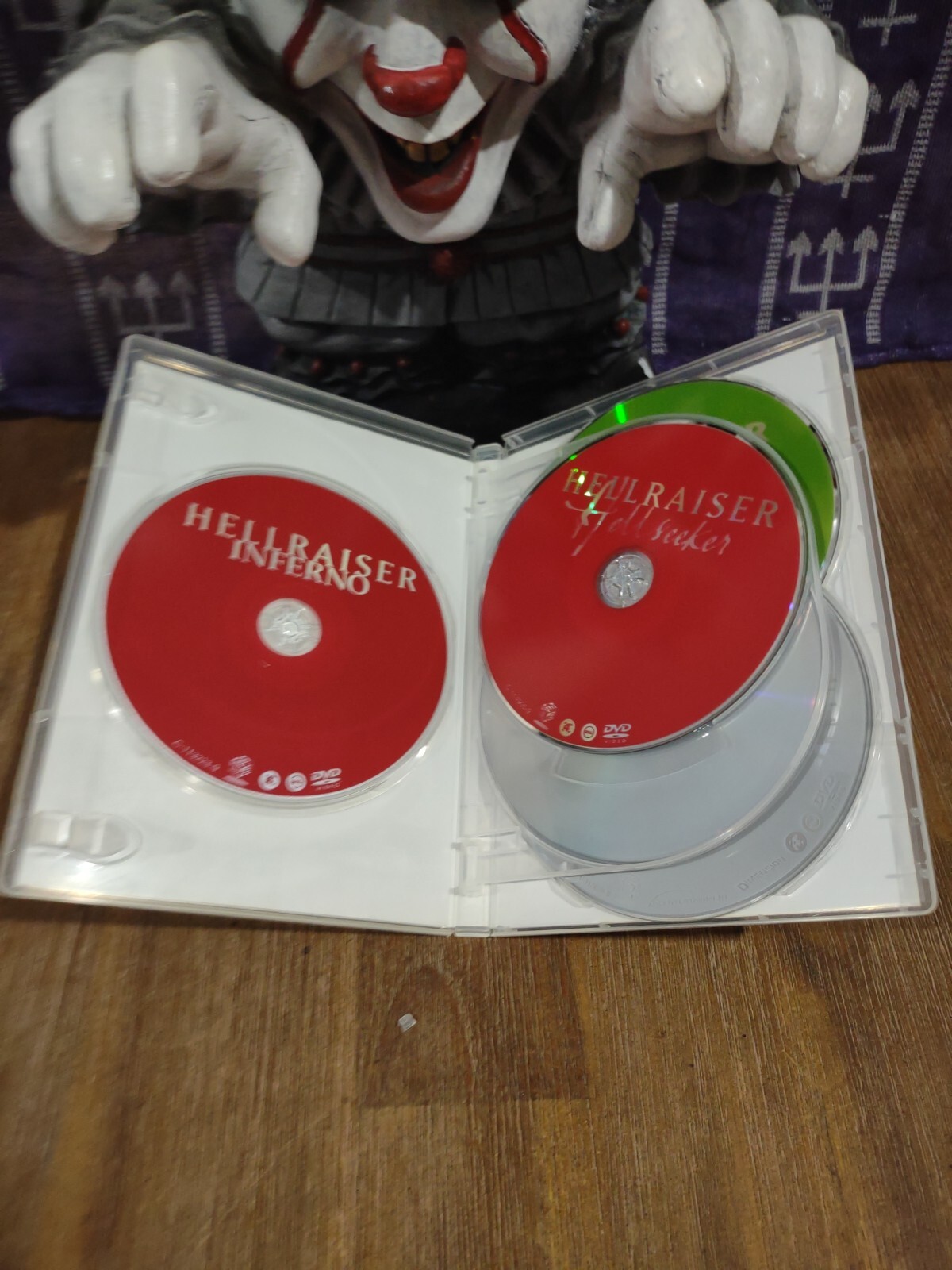 Hellraiser | Collection (Box Set Collection, DVD, 2017) 9398700044815 ...