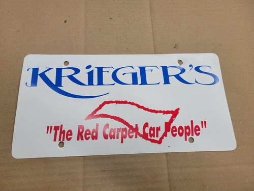 Krieger's Chevy GMC Muscatine Iowa IA Car Dealership Dealer License ...