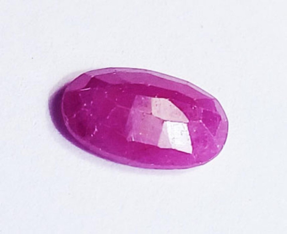 100% Natural Red Ruby 2.00 Ct Certified Loose Gemstone With Free Gift ...