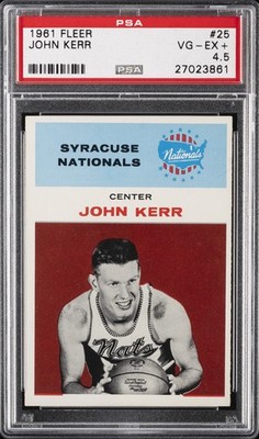 1961 FLEER #25 JOHN KERR PSA 4.5 | eBay