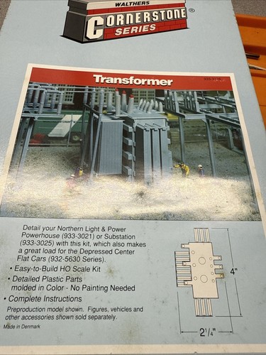 Ho Scale Substation Transformers Lot Of Two Ho Scale Walthers Both ...