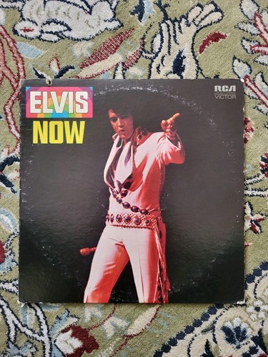 Elvis Presley LP Elvis Now RCA Victor LSP-4671 Dynaflex Orange Label 1972 VG+ | eBay