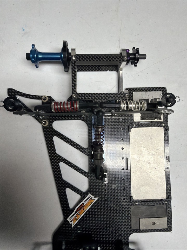 Mertz 1/10 Scale Carbon Pan Car Roller Chassis Ovalwerks Front End Used ...