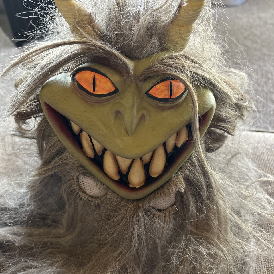 vintage 2002 paper magic group GOBLIN shrunken head | eBay