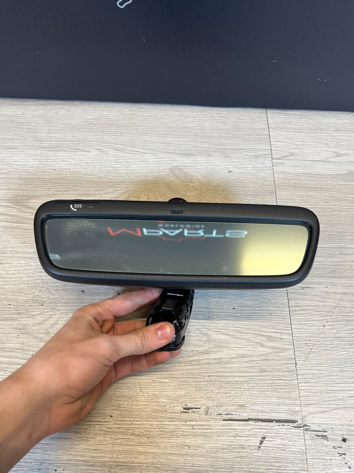 01-06 BMW E46 M3 Rearview Rear View Mirror SOS | eBay