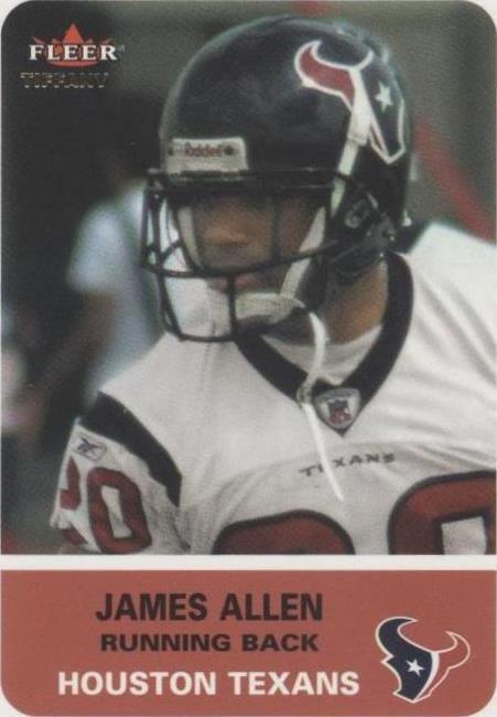2002 Fleer Tradition - James Allen #36 Tiffany /225 for sale online | eBay