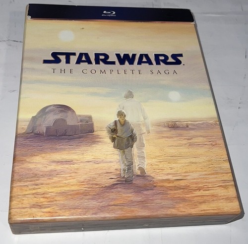 Star Wars: The Complete Saga (Blu-ray Disc, 2011) 9-Disc Set Complete ...