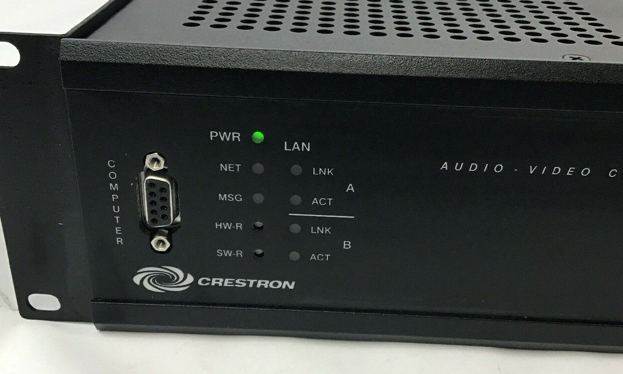 CRESTON AV2 AUDIO/VIDEO CONTROL PROCESSOR 24VDC/50W 100-240VAC 2.4A 50 ...