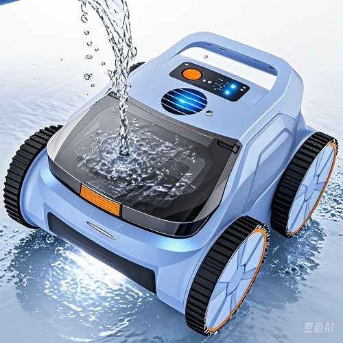 Seauto Robot Swimming Pool Cleaner Cordless Rechargeable8500mAh For ...