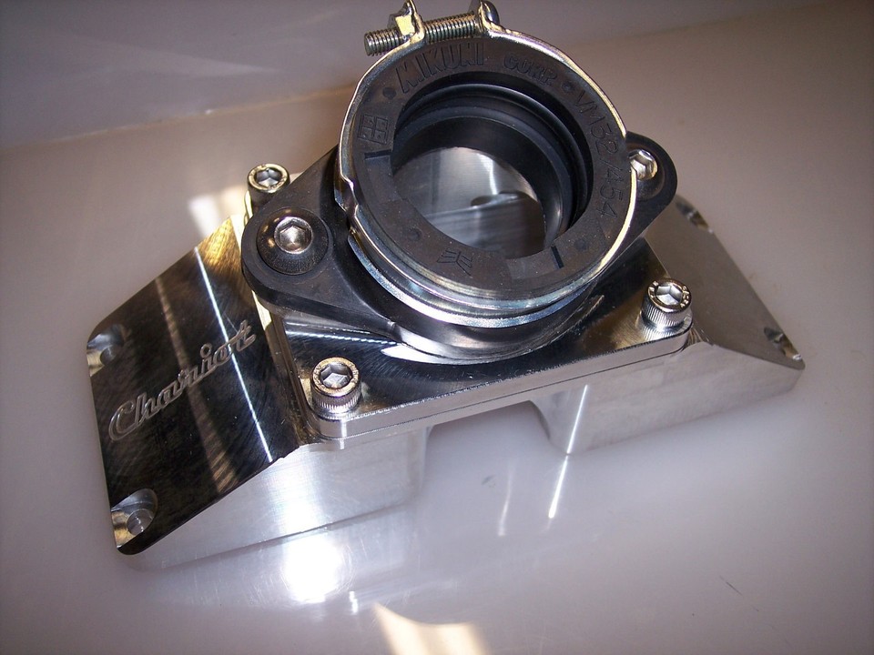 Chariot Yamaha Banshee 2 into 1 Intake Kit 34 - 35 carb cable not ...