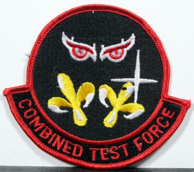 US Air Force B-2 Combined Test Force Full Color Insignia Badge Emblem ...