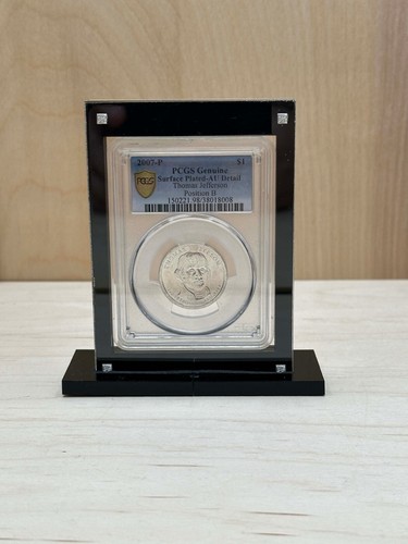 PCGS Coin Currency Money Graded Magnetic Holder Heavy Duty Wall W ...