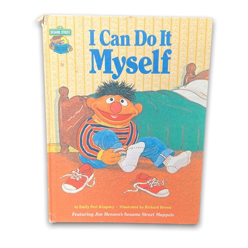 I Can Do It Myself Jim Henson Sesame Street Muppets Book Ernie Muppet ...