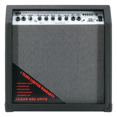 EMB 500 WATTS Bluetooth Guitar Amplifier Speaker Powerful Cabinet - SD ...