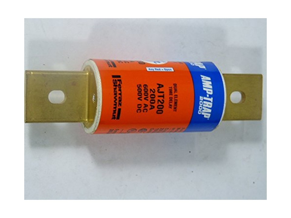 Amp Trap AJT200 Dual Element Fuse Smart Spot 200amp 600V | eBay