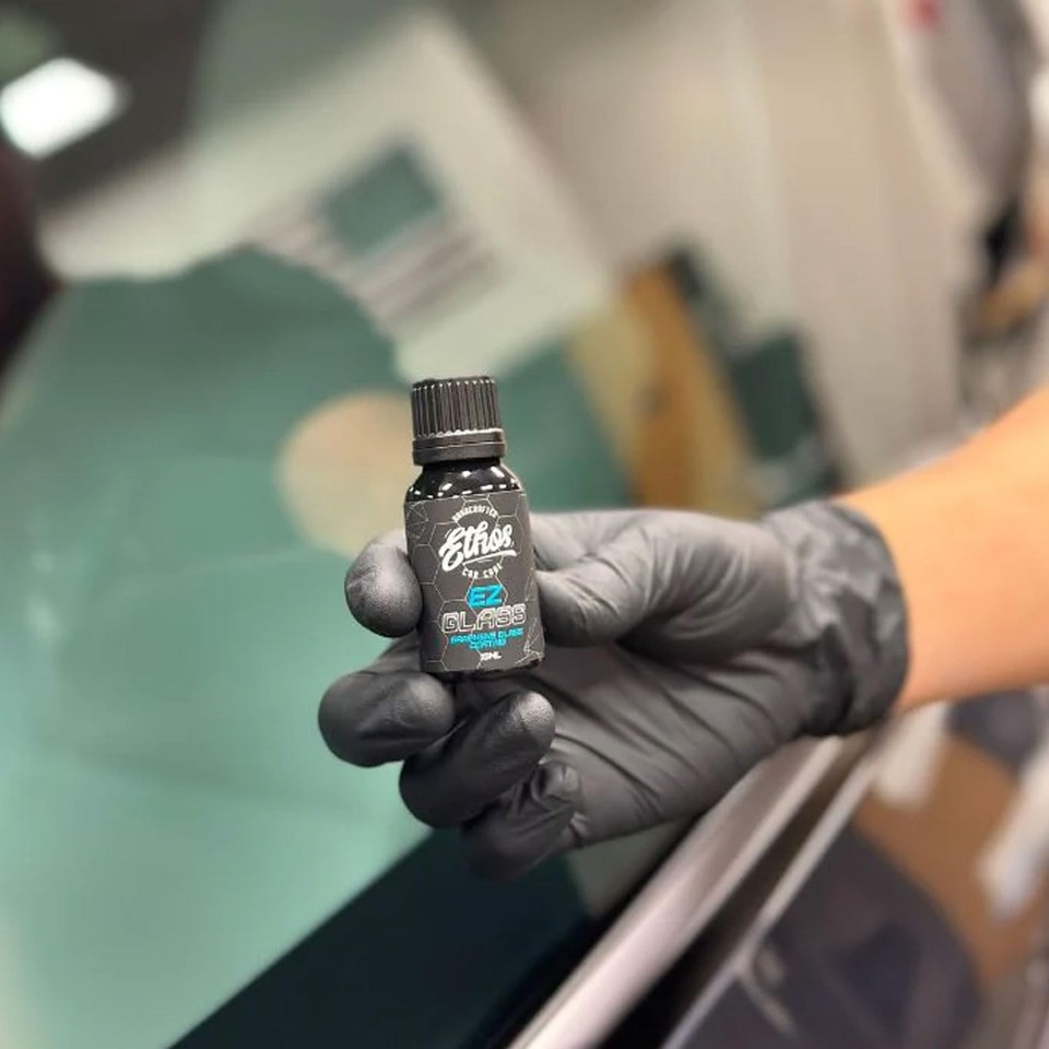 Ethos Handcrafted Car Care Ez Glass - Graphene Glass Coating Water ...