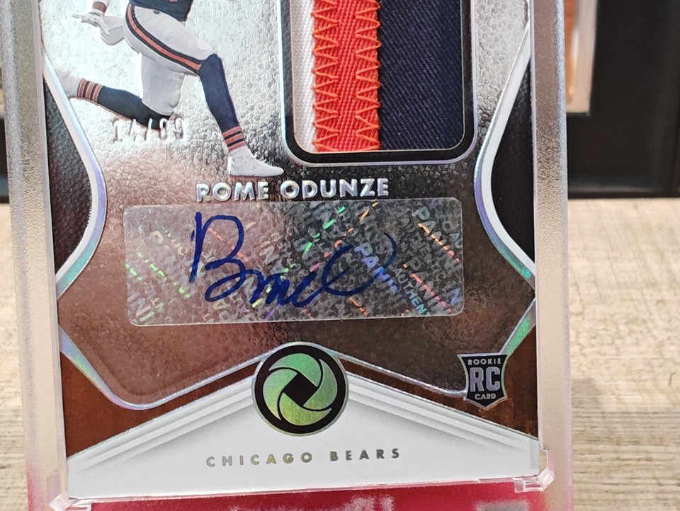 2024 Gold Standard - Nouveau Riche Rome Odunze NRP-ROE Holo Silver 14/ ...