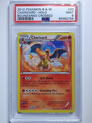 2012 Charizard 20/149 Boundaries Crossed HOLO - PSA 9 | eBay