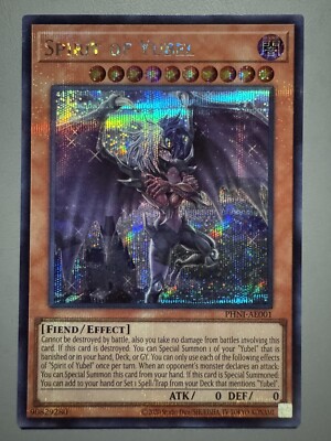 YUGIOH SPIRIT OF YUBEL (EFFECT) ASIA ENGLISH EDITION PHNI-AE001 SECRET ...