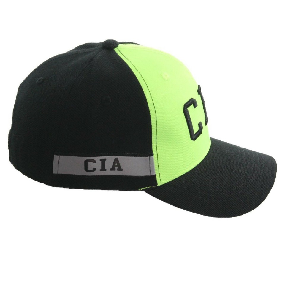 FBI CIA CSI POLICE SHERIFF SECURITY Enforcement Baseball Cap Mesh Neon ...