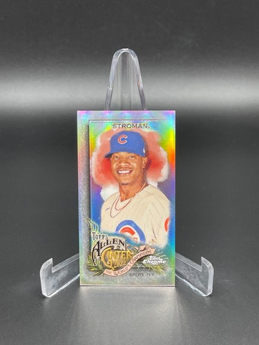 2022 Allen & Ginter Chrome Base Mini Refractor #156 Marcus Stroman ...