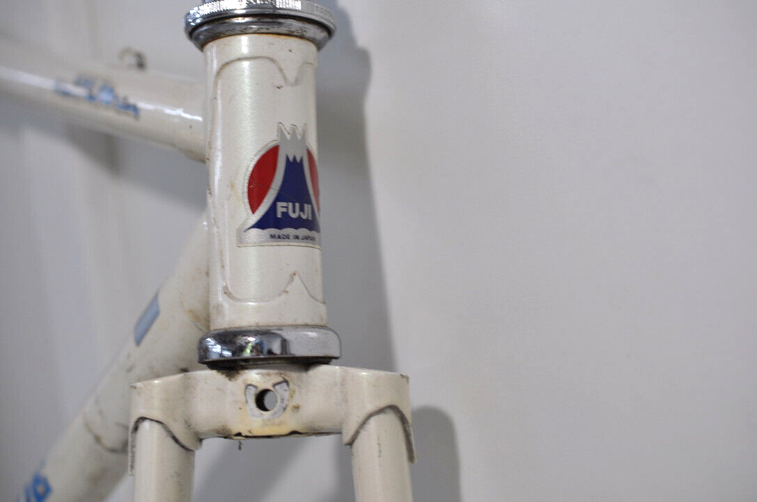 Vintage Fuji Palisade VaLITE tubing bike frame pearl white 19.375 in ...