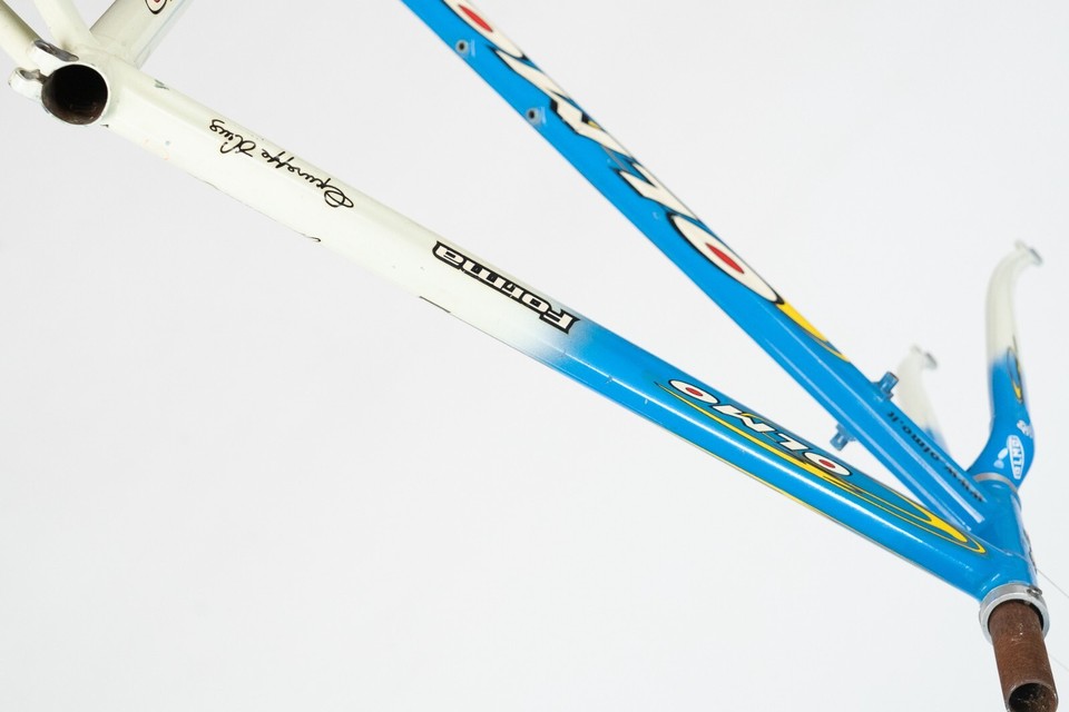 OLMO FORMA FRAME SET VINTAGE ROAD RACING BIKE ITALIAN OLD STEEL ...