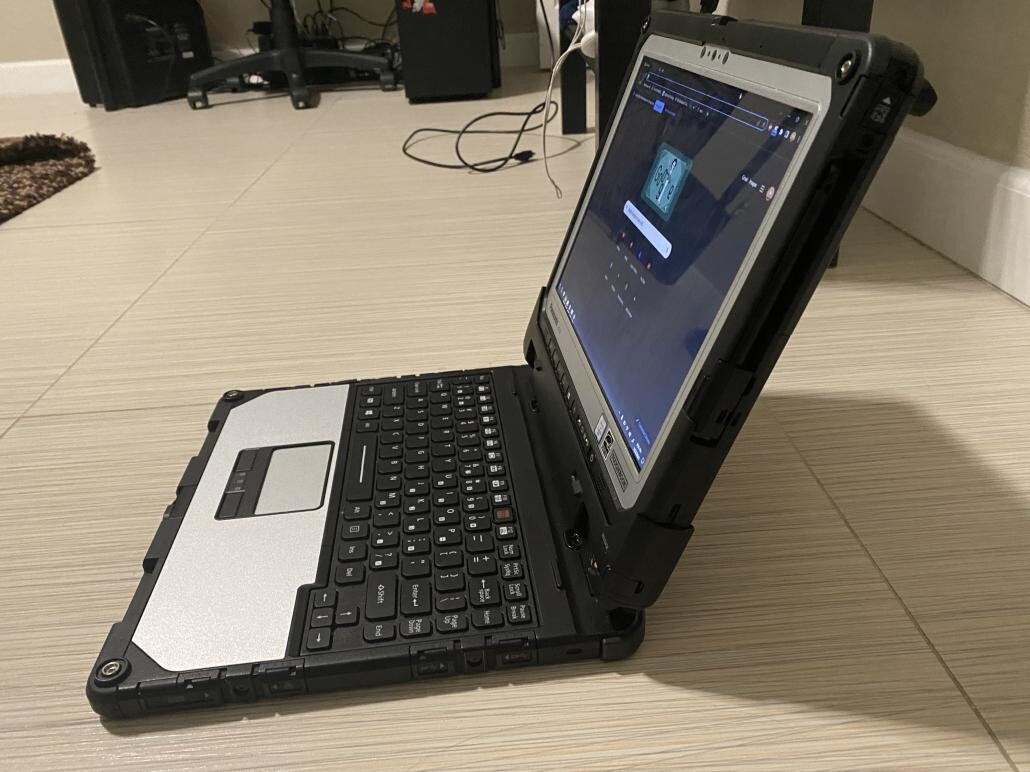 Panasonic Toughbook CF-33- i7-7600U@2.80GHz 16GB Ram 512GB SSD DOUBLE ...