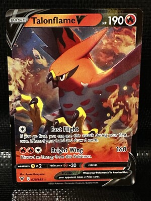 Talonflame V 029/185 Swsh04: Vivid Voltage Holo | eBay