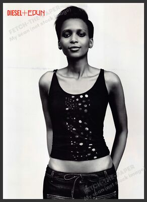 Diesel + Edun 2010s Print Advertisement 2013 Studio Africa Female Model ...