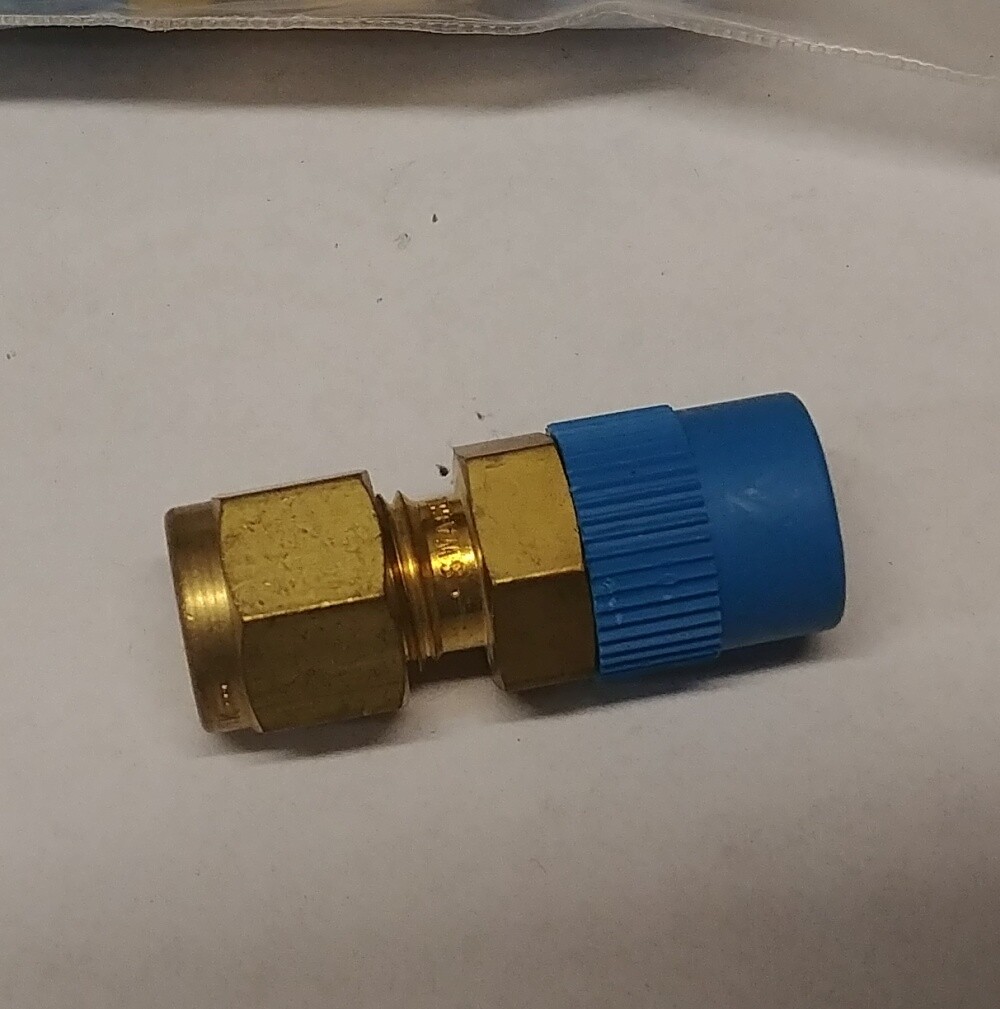 NEW MOTT 5110-1/4-B-5000, 1/4" Flow Restrictor, 5000SCCM 5psi Brass ...