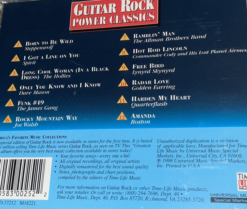 STEPPENWOLF - Guitar Rock: Power Classics - CD - **BRAND NEW/STILL ...