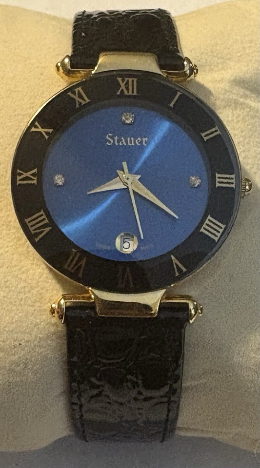 Stauer Minuit Swiss Made Mens Watch | eBay