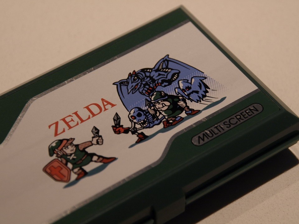 RARE Zelda NINTENDO Game & Watch VINTAGE Handheld LCD Original 1989 ...